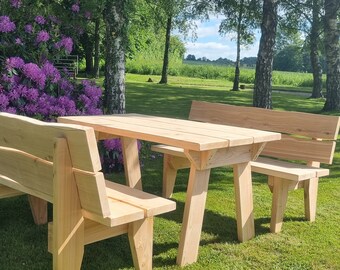 Rustic Garden Bench - Etsy