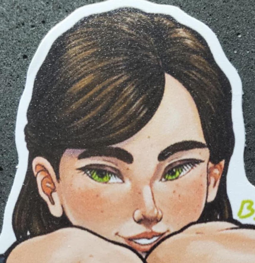 Ellie Big Booty Sticker - Etsy