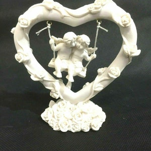 Small Angel Figurine Decorative Ornament Home Decoration Gift Memorial ...