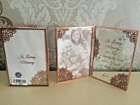Memorial in Loving Memory Photo Frame Heaven Deeply Loved - Etsy UK
