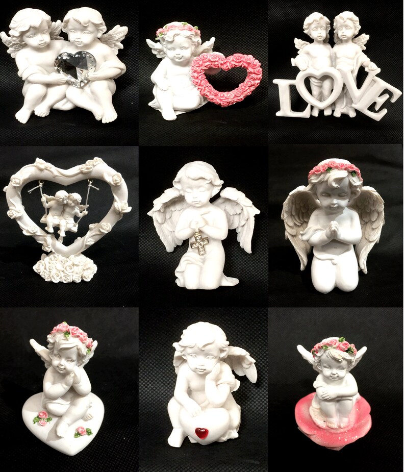 Small Angel Figurine Decorative Ornament Home Decoration Gift | Etsy