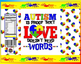 Autism Awareness Bag | Etsy