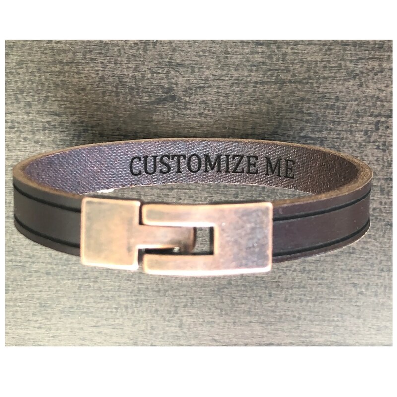 Custom Mens Bracelet - Etsy