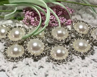 Pearl Embellishments - Etsy