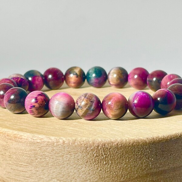 Pink Tigers Eye - Etsy