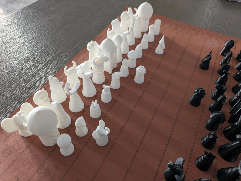Full Tamerlane Chess Set - Etsy
