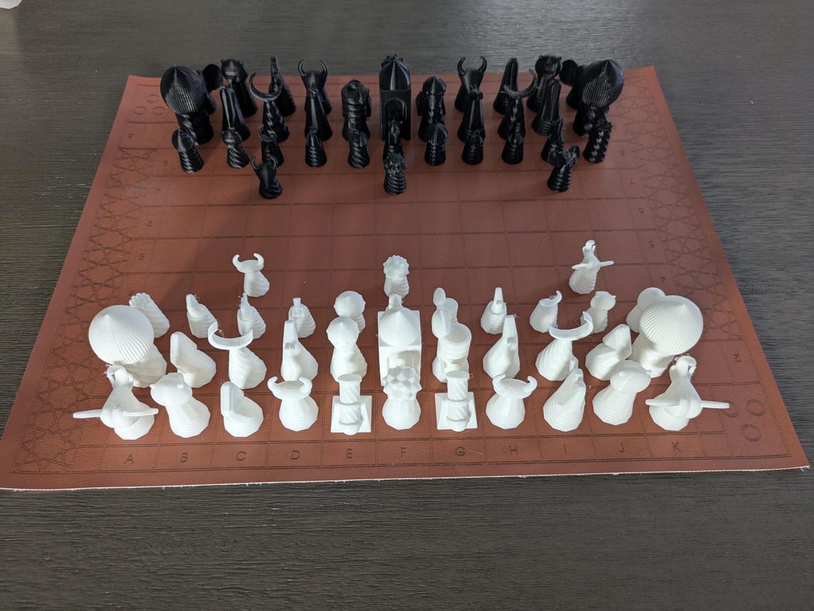 Full Tamerlane Chess Set - Etsy