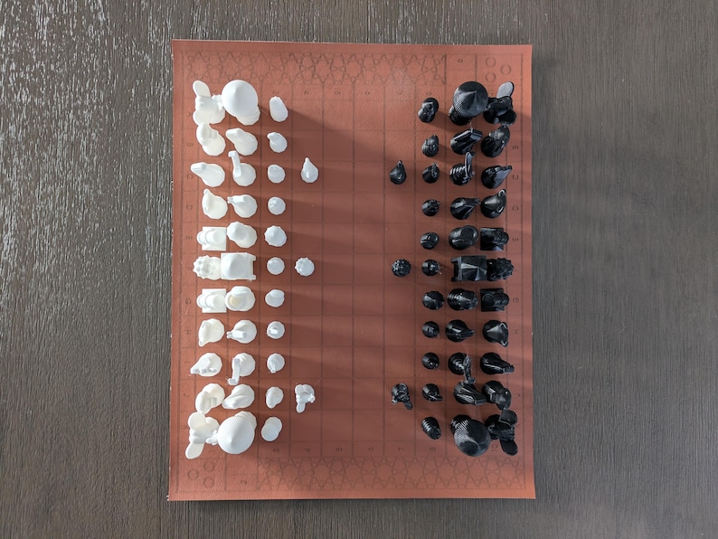 Full Tamerlane Chess Set - Etsy