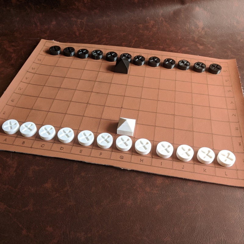 Checkers Game Game Table - Etsy