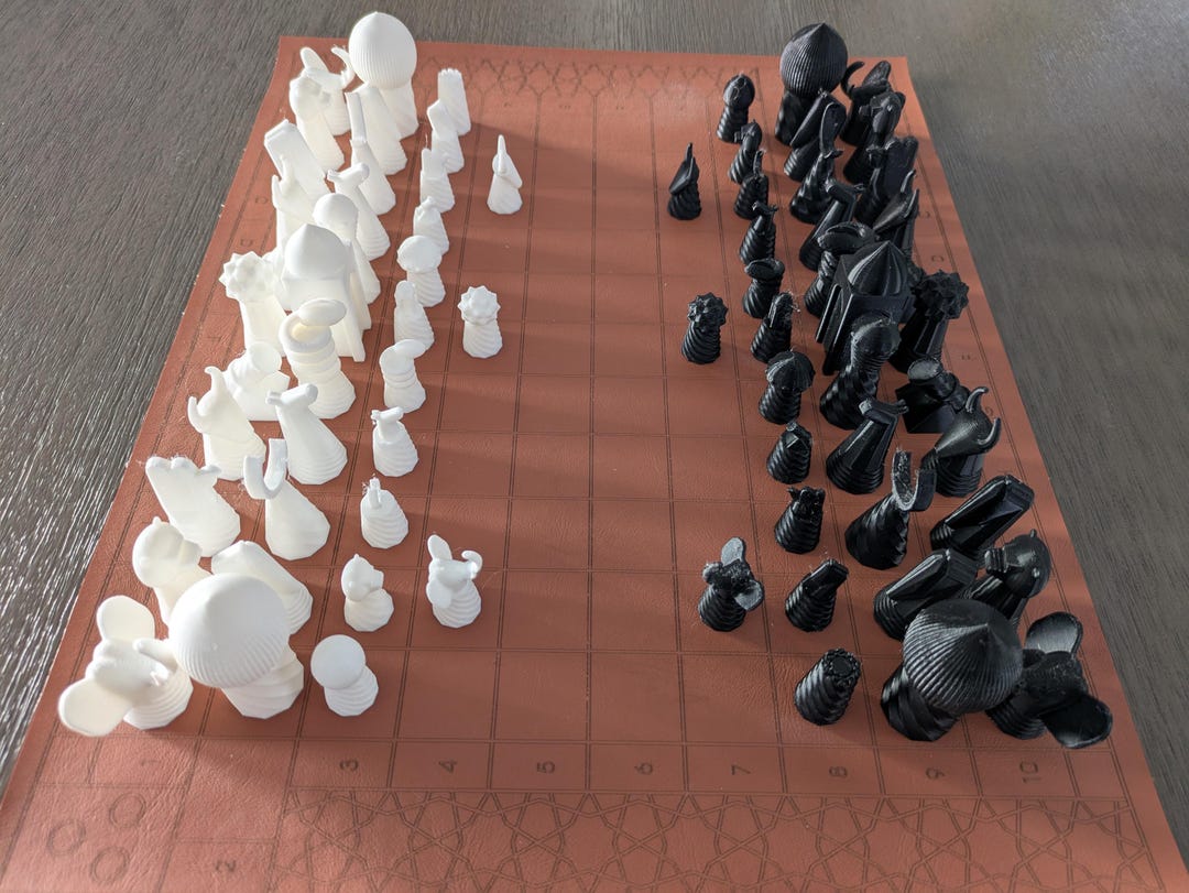 Full Tamerlane Chess Set - Etsy