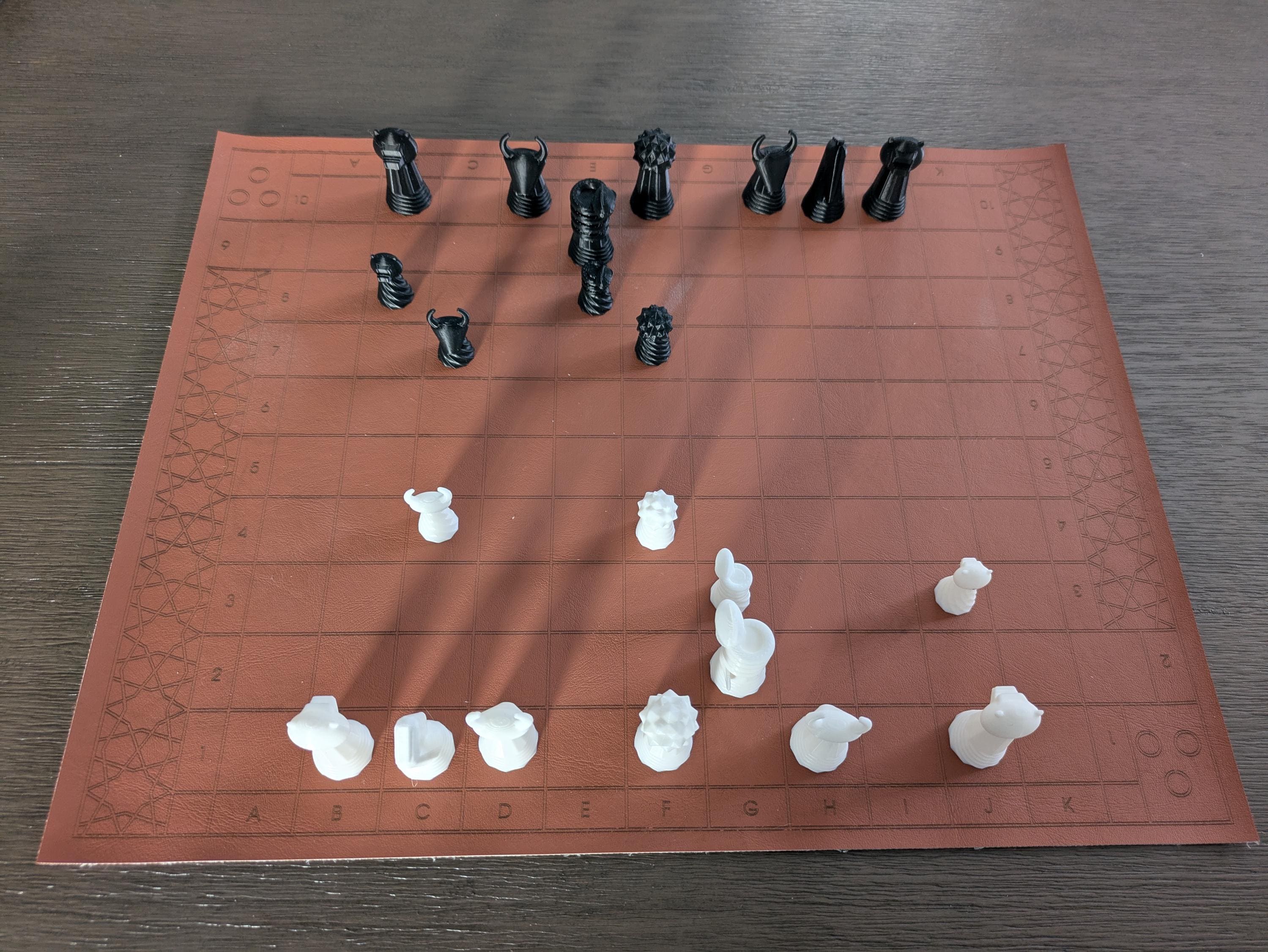 Full Tamerlane Chess Set - Etsy