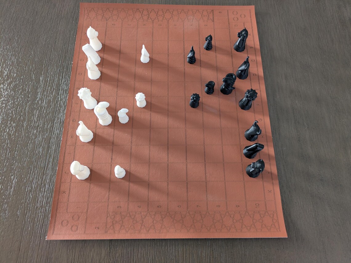 Full Tamerlane Chess Set - Etsy