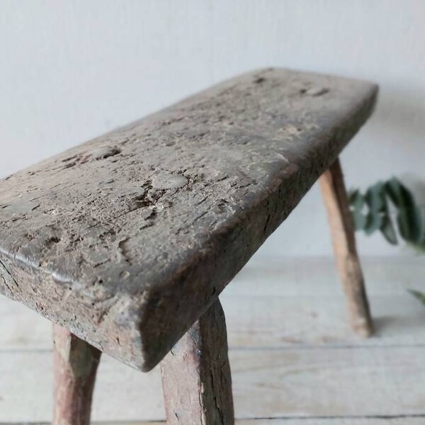 Wooden Stool - Etsy