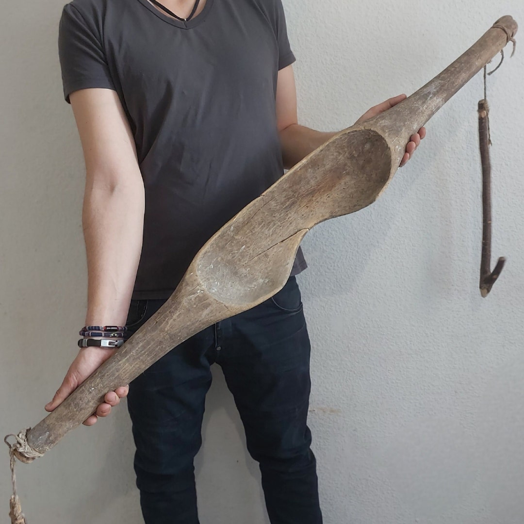 Wooden Vintage Shoulder Yoke. Rustic Bucket Rocker. Double Bucket ...