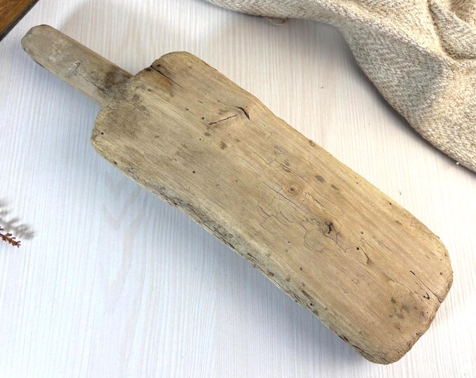 Vintage Wooden Cutting Board Primitive Farmhouse Kitchen Chopping Board ...