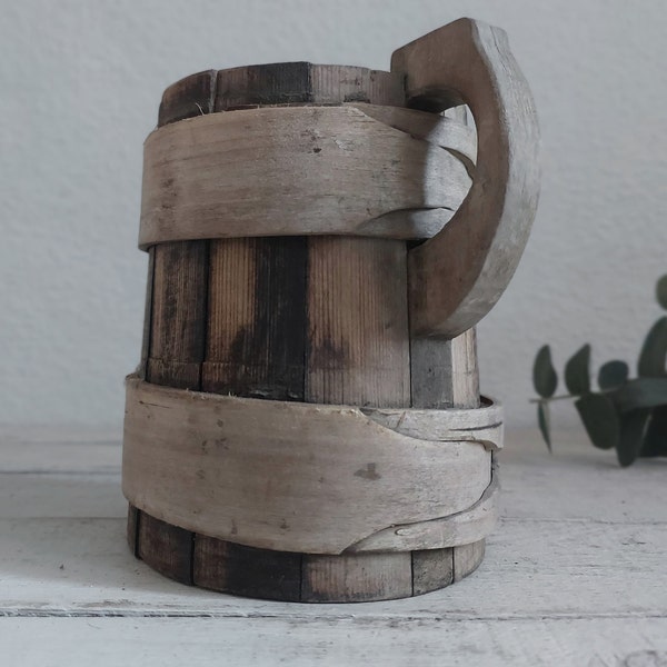Wooden Jug - Etsy