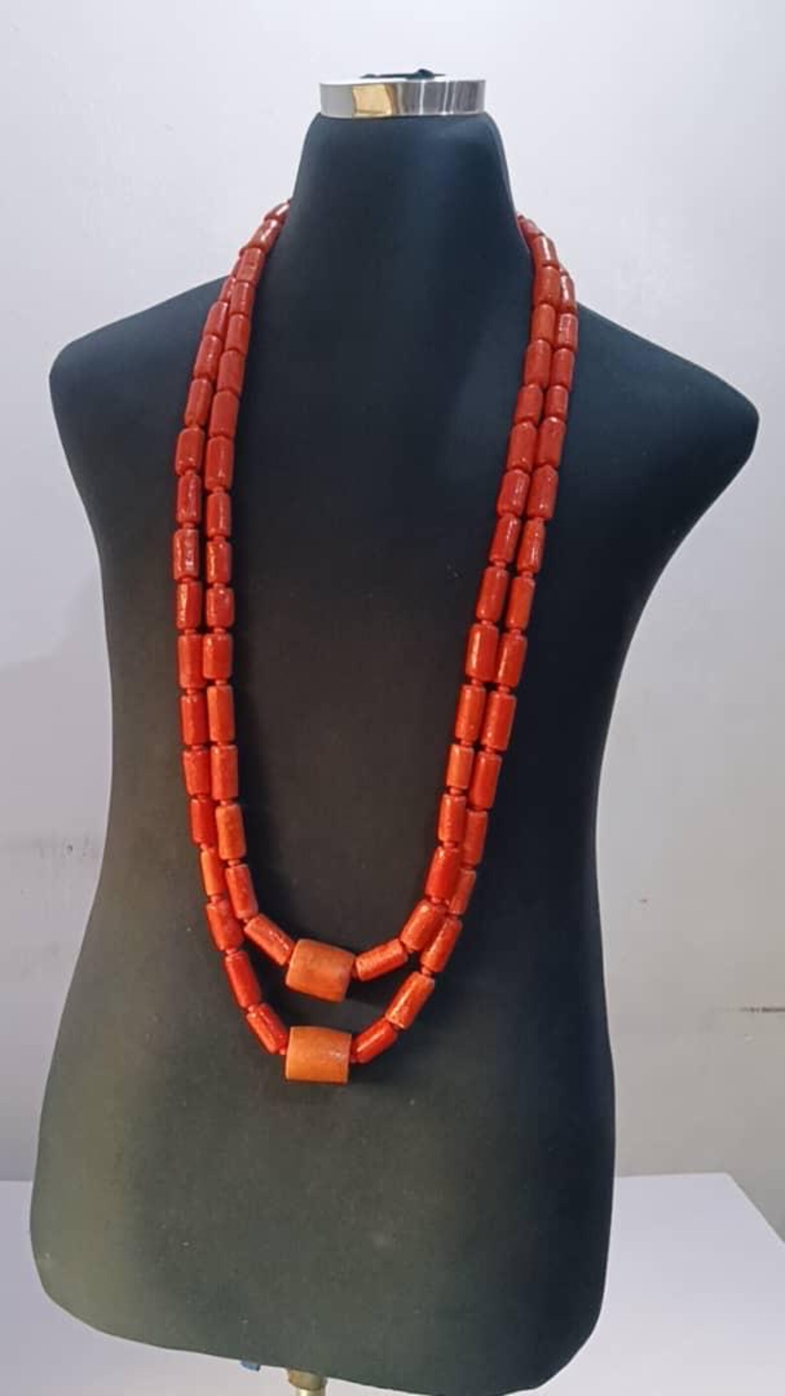 Authentic African Nigerian Benin Beads | Jewelry for Men| Coral Beads ...