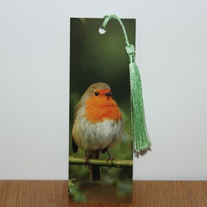 Robin Photo Bookmark - Etsy UK