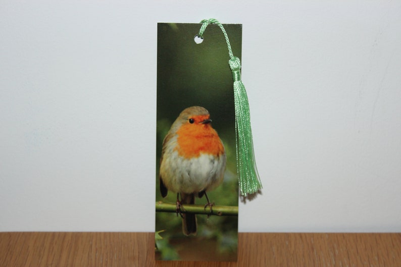 Robin Photo Bookmark - Etsy UK