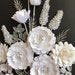 Wall Art Handcrafted Peonies Mum Orchids 3D Flower Floral - Etsy