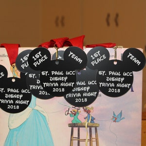 Disney Medalions for Disney Trivia or Nametags for Your Activities, or ...