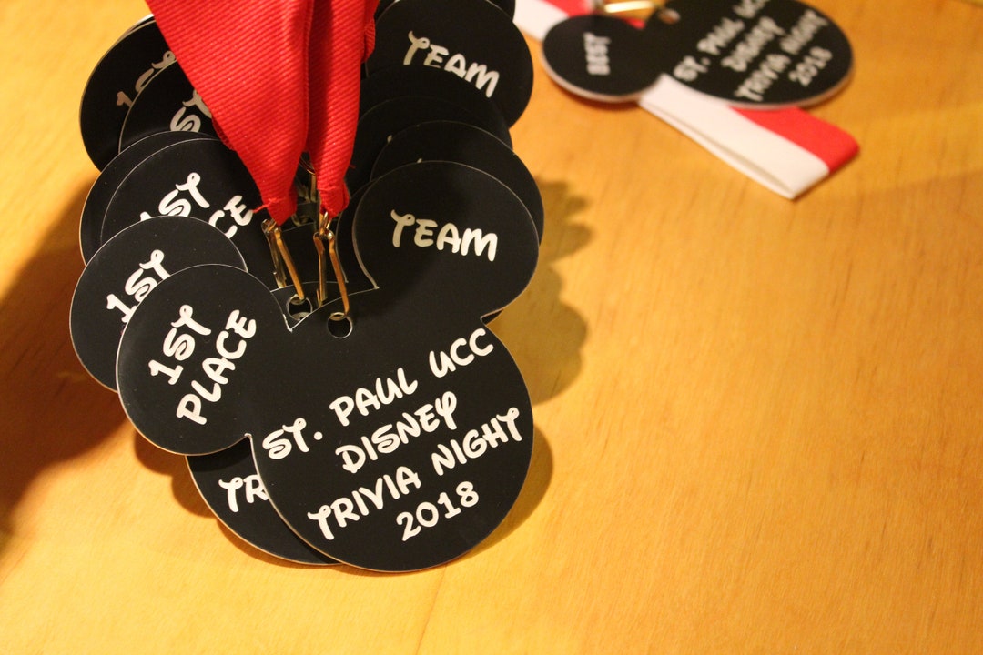 Disney Medalions for Disney Trivia or Nametags for Your Activities, or ...