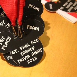 Disney Medalions for Disney Trivia or Nametags for Your Activities, or ...