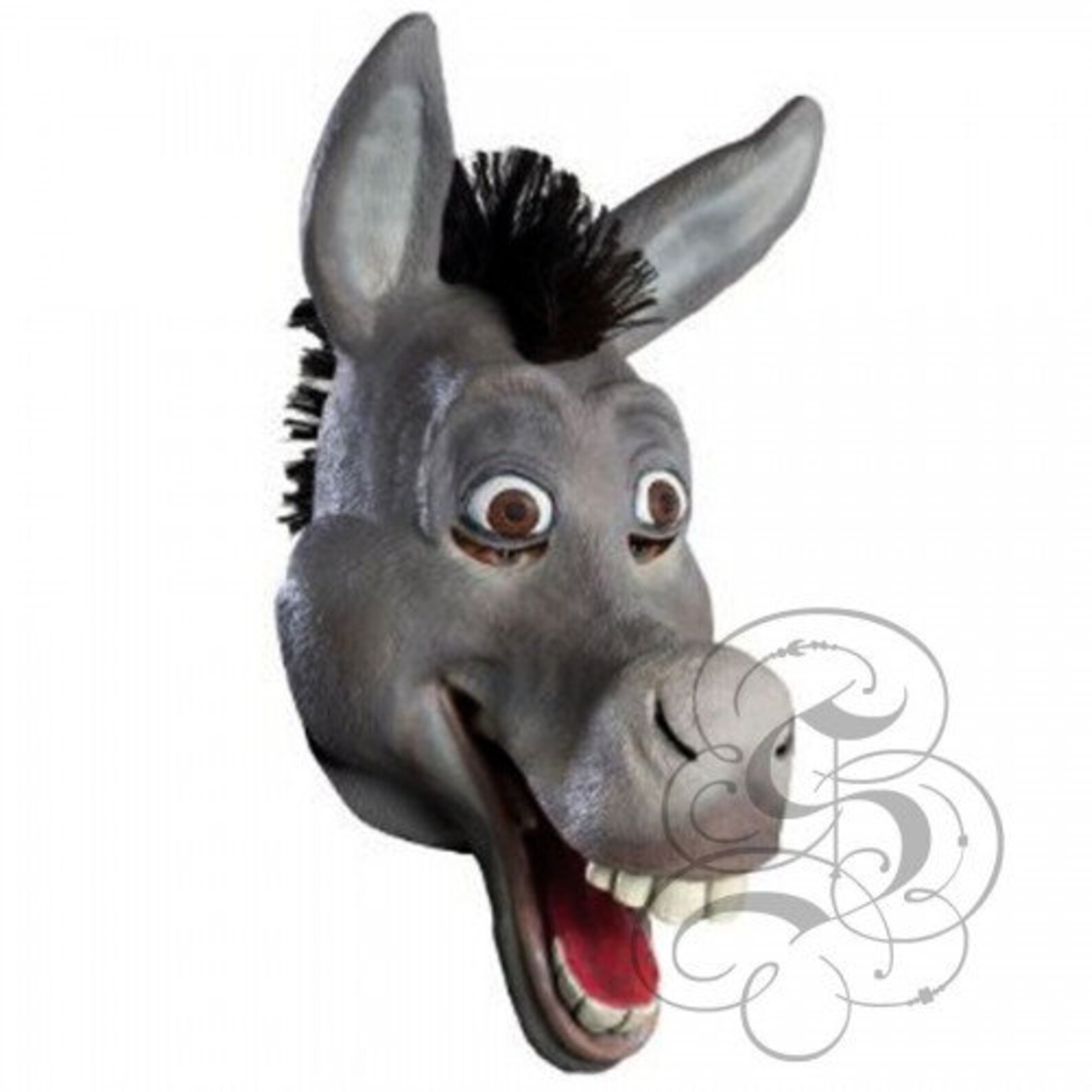 Latex Animal Cartoon Donkey Head Mask for Cosplay Halloween - Etsy