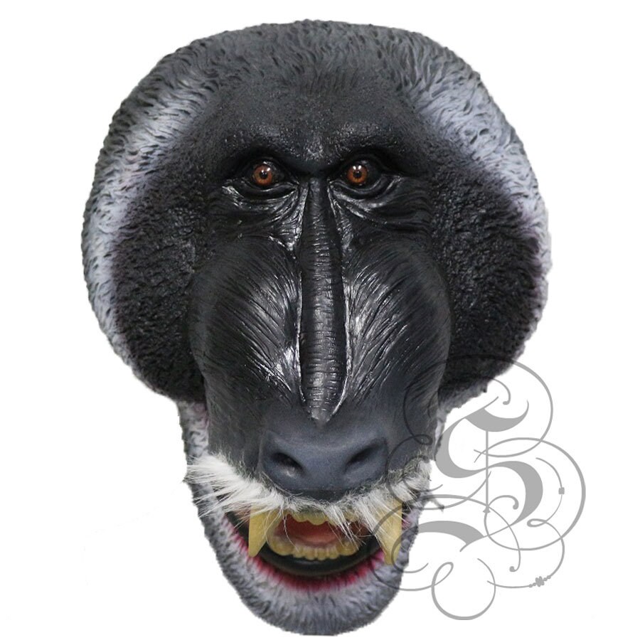 Deluxe Latex Realistic Animal Baboon Mask Ape for Cosplay - Etsy UK