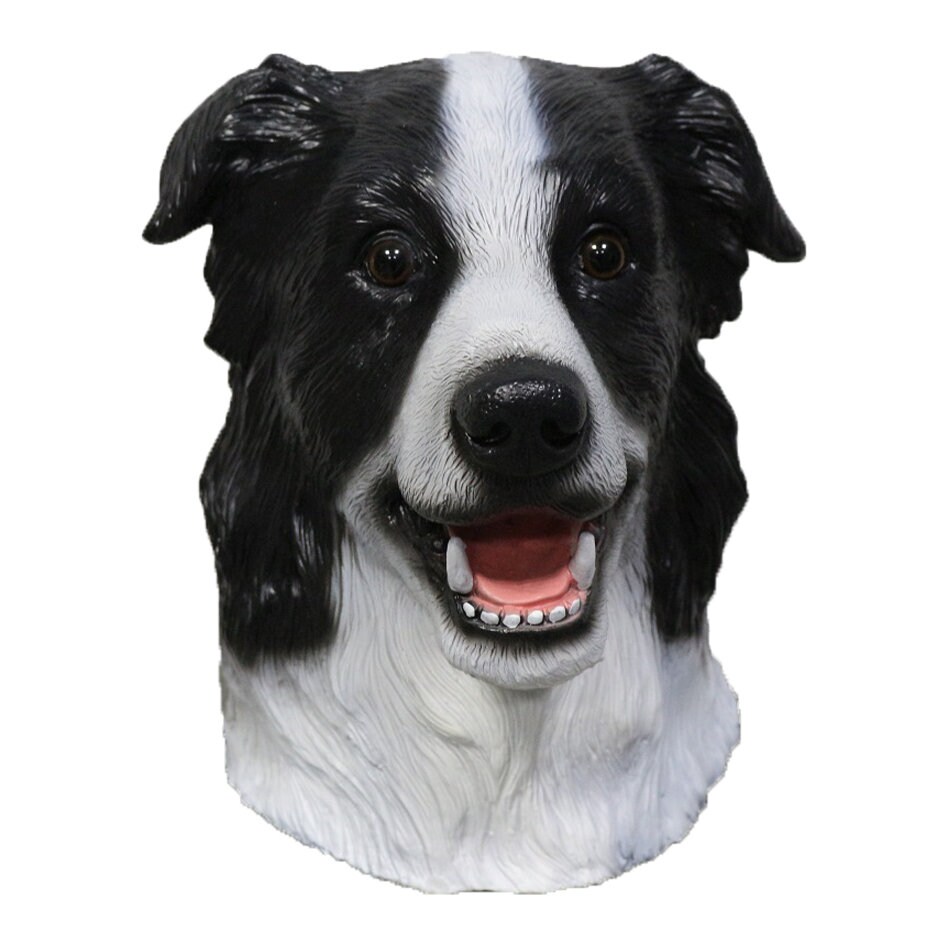 Latex Realistic Poodle Border Collie Dalmatian GSD Dog Mask - Etsy UK