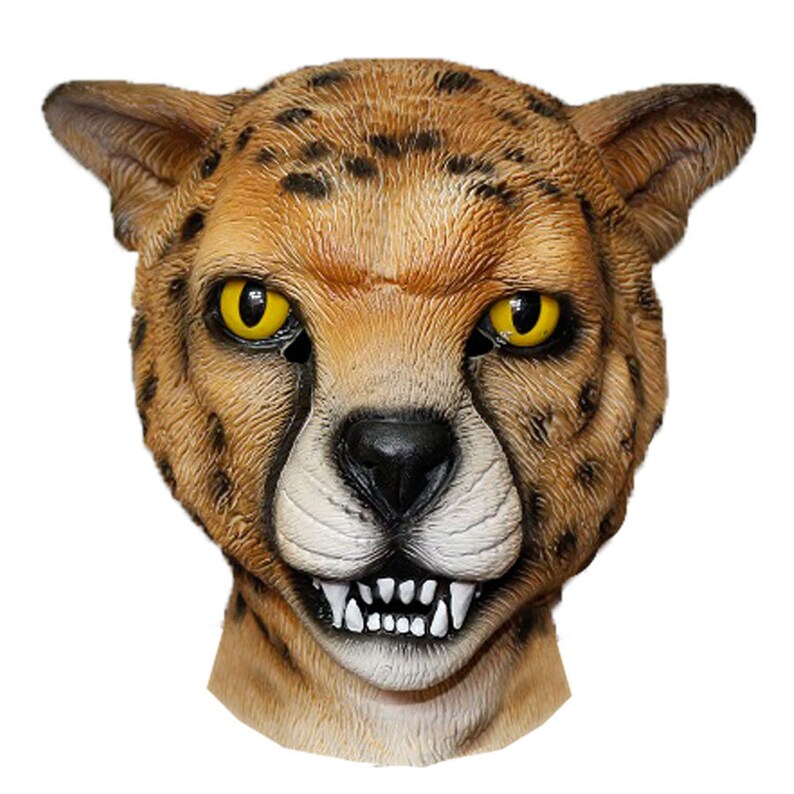 Deluxe Latex Realistic Animal Wild Cat LEOPARD Mask or Cosplay - Etsy UK