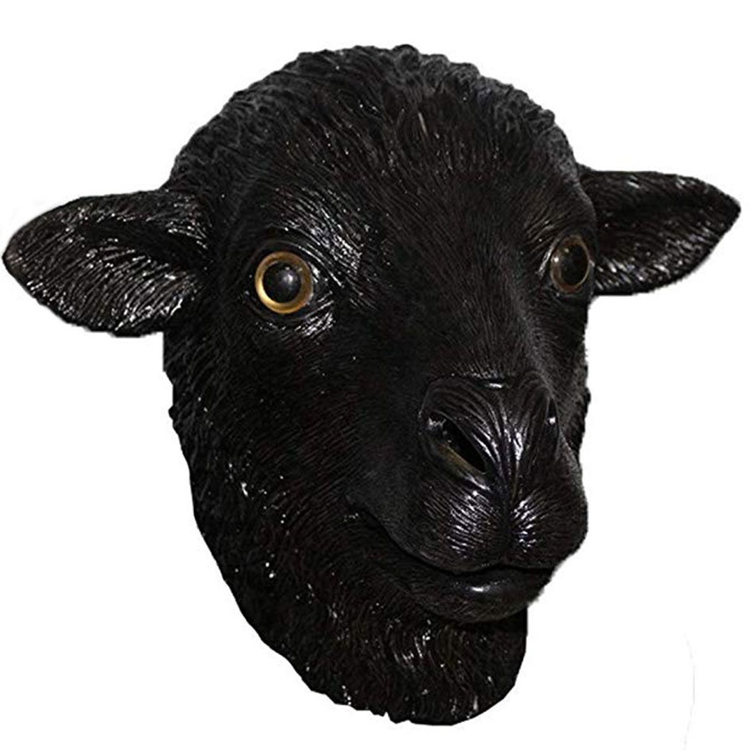 Latex Realistic Bsheep Full Head Prop Cosplay Animal Head Party Mask - Etsy
