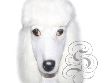 Poodle Dog Mask - Etsy