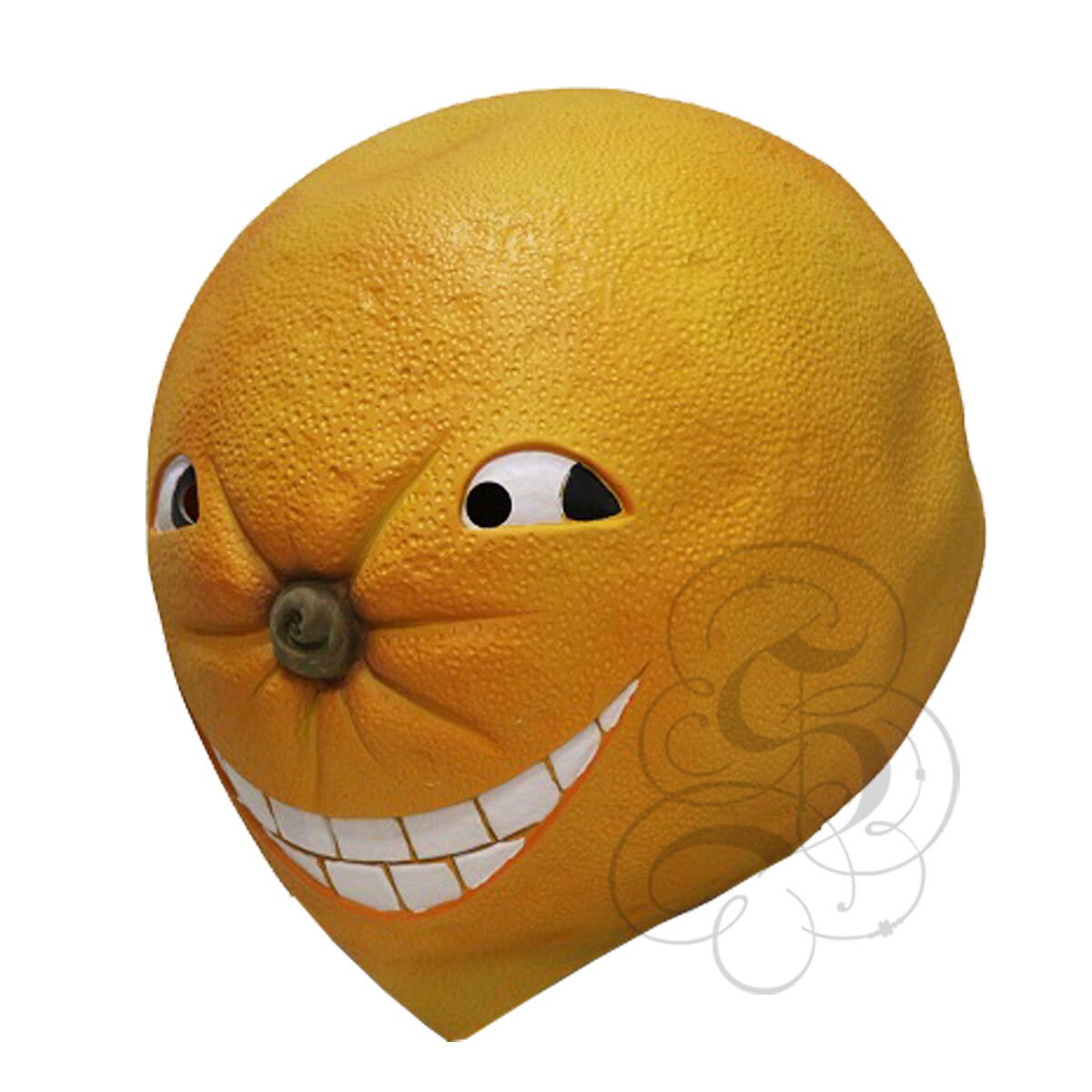 Latex Grumpy Orange Fruit Head Mask for Halloween Cosplay - Etsy UK