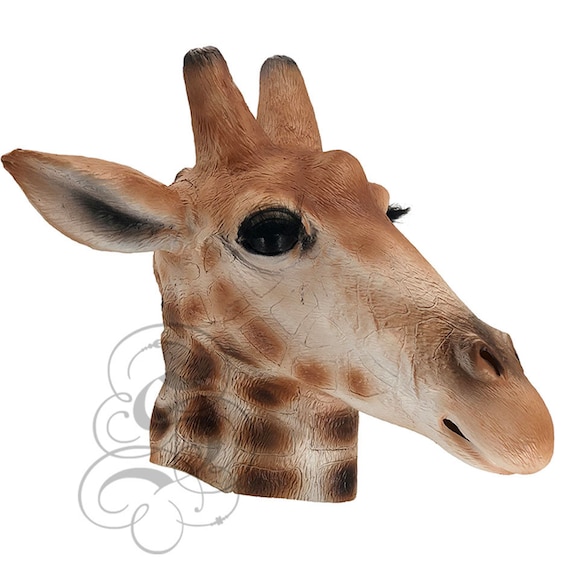 Latex Giraffe Mask