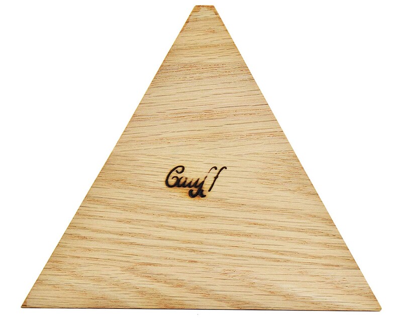 Solid Oak Wooden Peg Game Triangle | Etsy