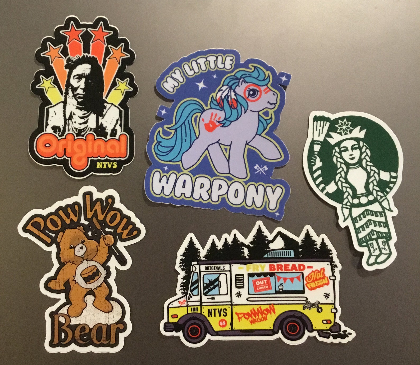 Authentic Native Made Stickers Indigenous Pop Art Stickers | Etsy