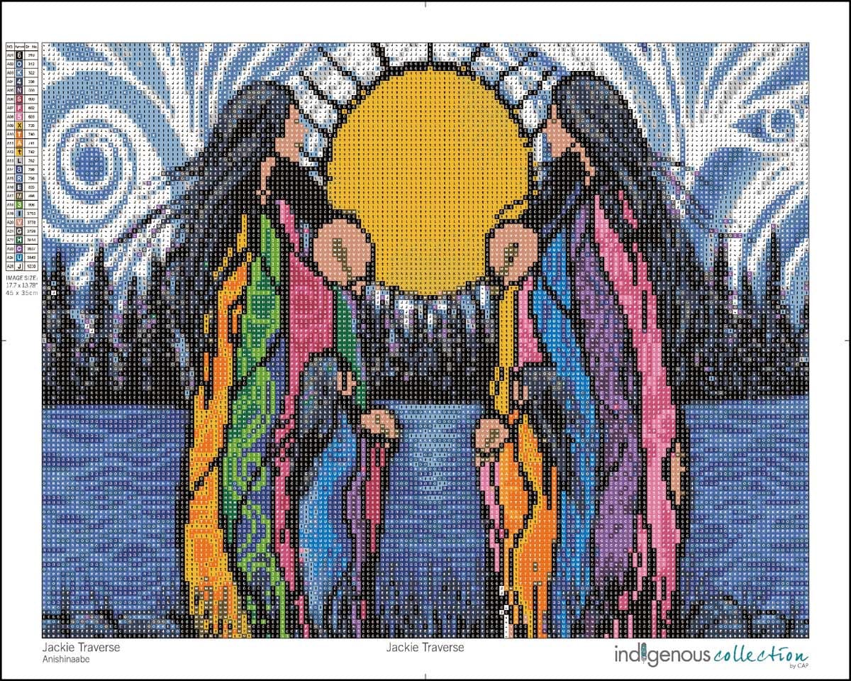 Diamond Art Kits by Indigenous Collection Tracey Metallic - Etsy