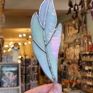 Suncatcher Feathers Stainglass Made by Apache Descendant - Etsy