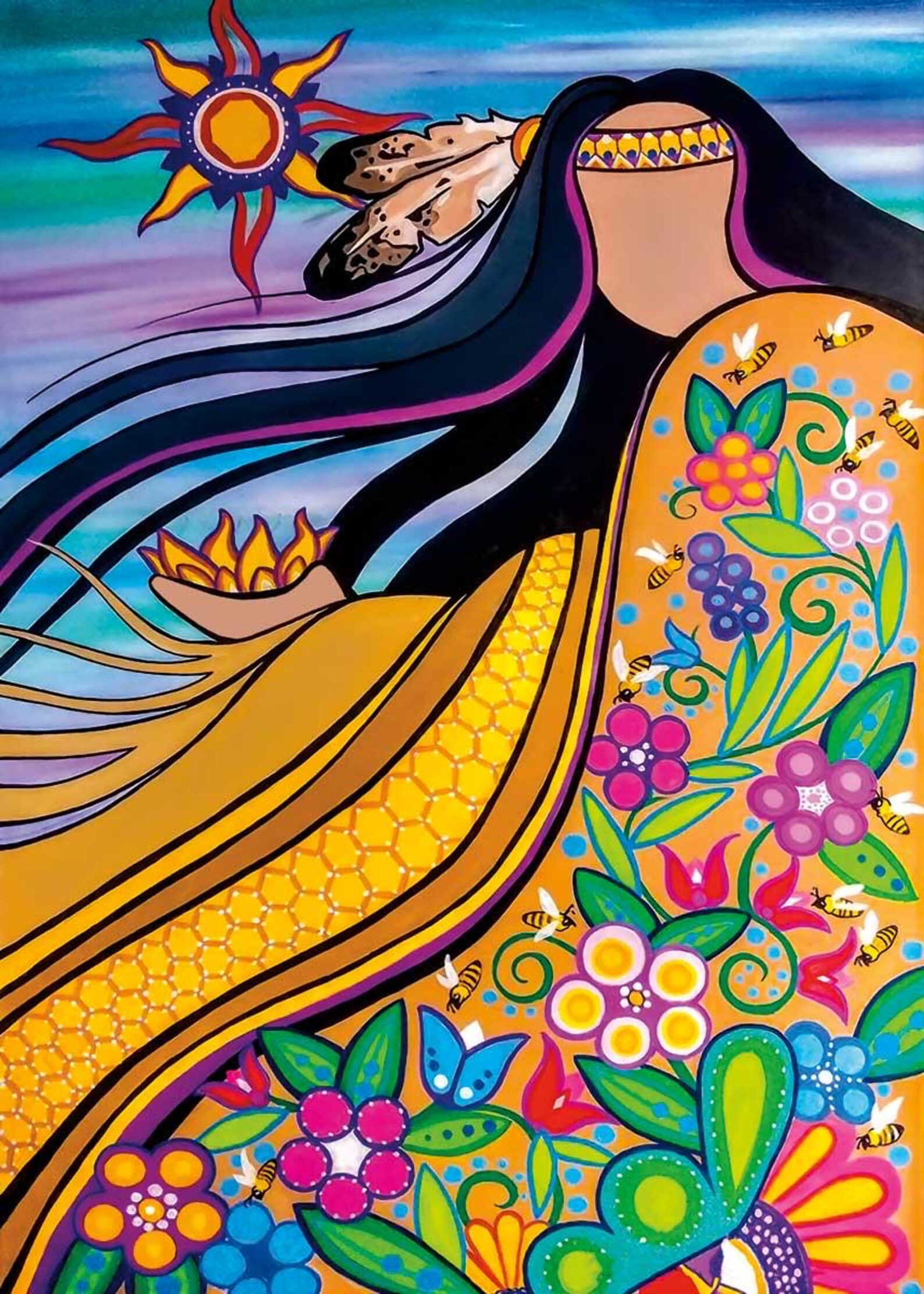 Diamond Art Kits by Indigenous Collection; Art by Pam Cailloux, Jackie ...