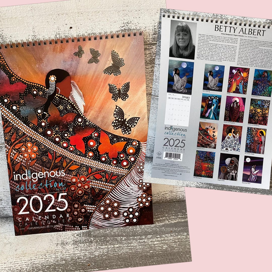 Indigenous Designed 2025 Calendar Indigenous Collection Calendars ...