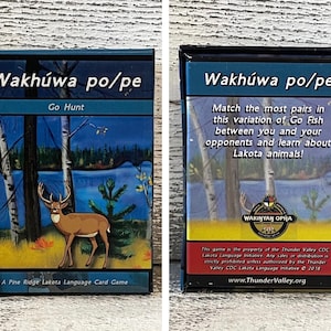 Lakota Language Card Games; Pine Ridge Lakota Syllabary and Words - Etsy