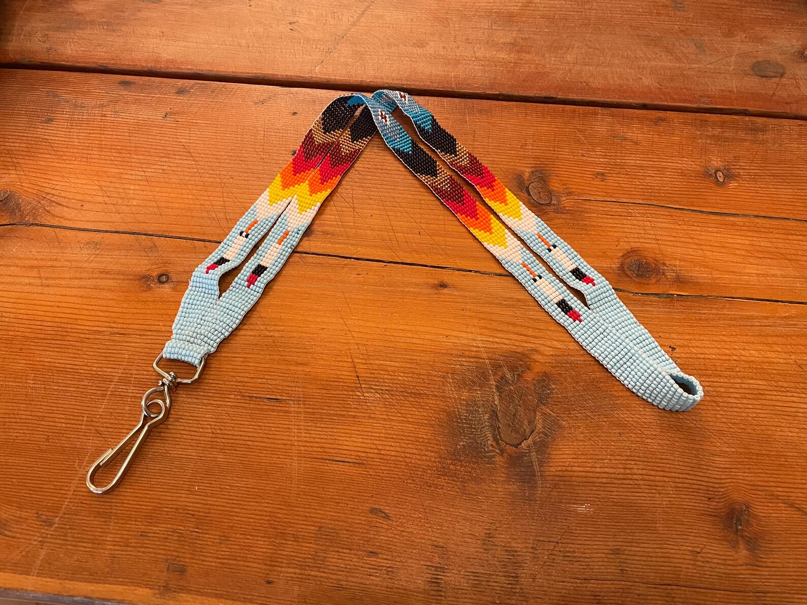 Loom Beaded Lanyards; Indigenous Designed - Etsy