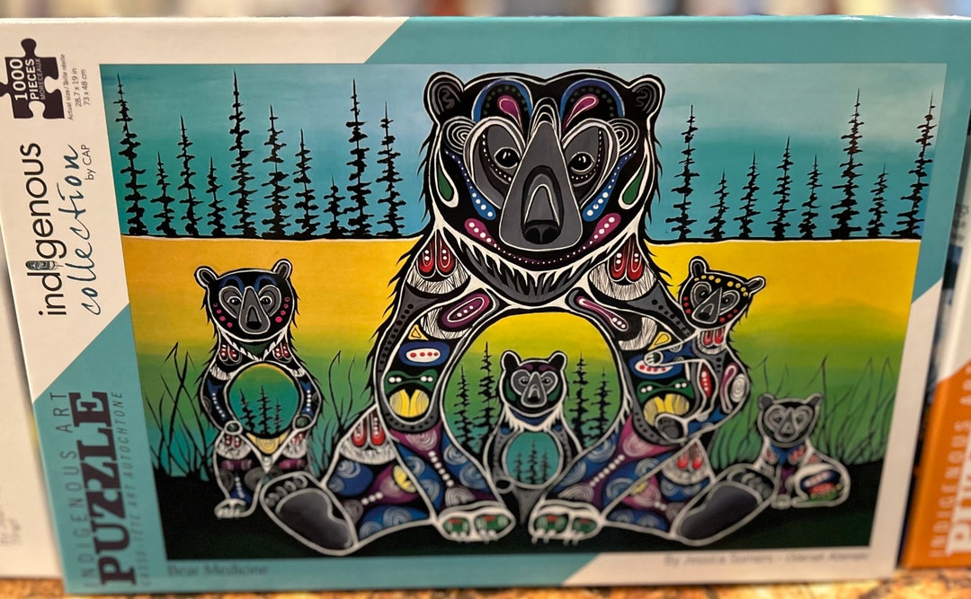 Indigenous Puzzles Art by Jessica Somers, Odanak Abenaki, Metis & Jean ...