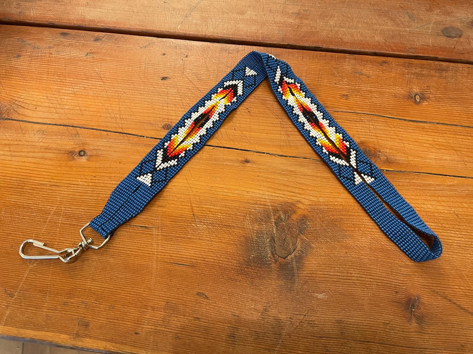 Loom Beaded Lanyards; Indigenous Designed - Etsy