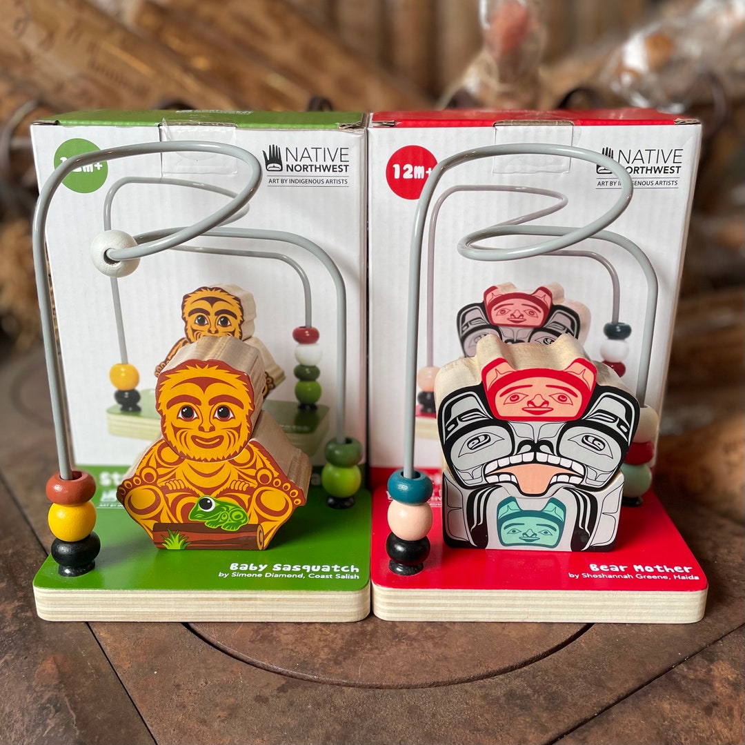 Stacking Animal Bead Maze From Native Northwest - Etsy