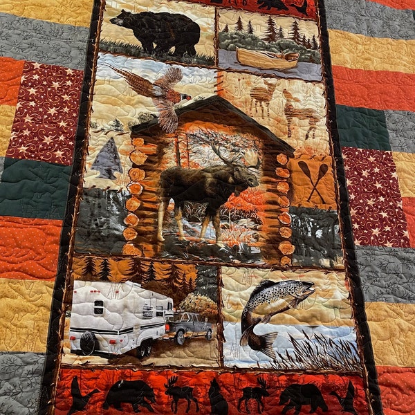 Wildlife Quilt - Etsy
