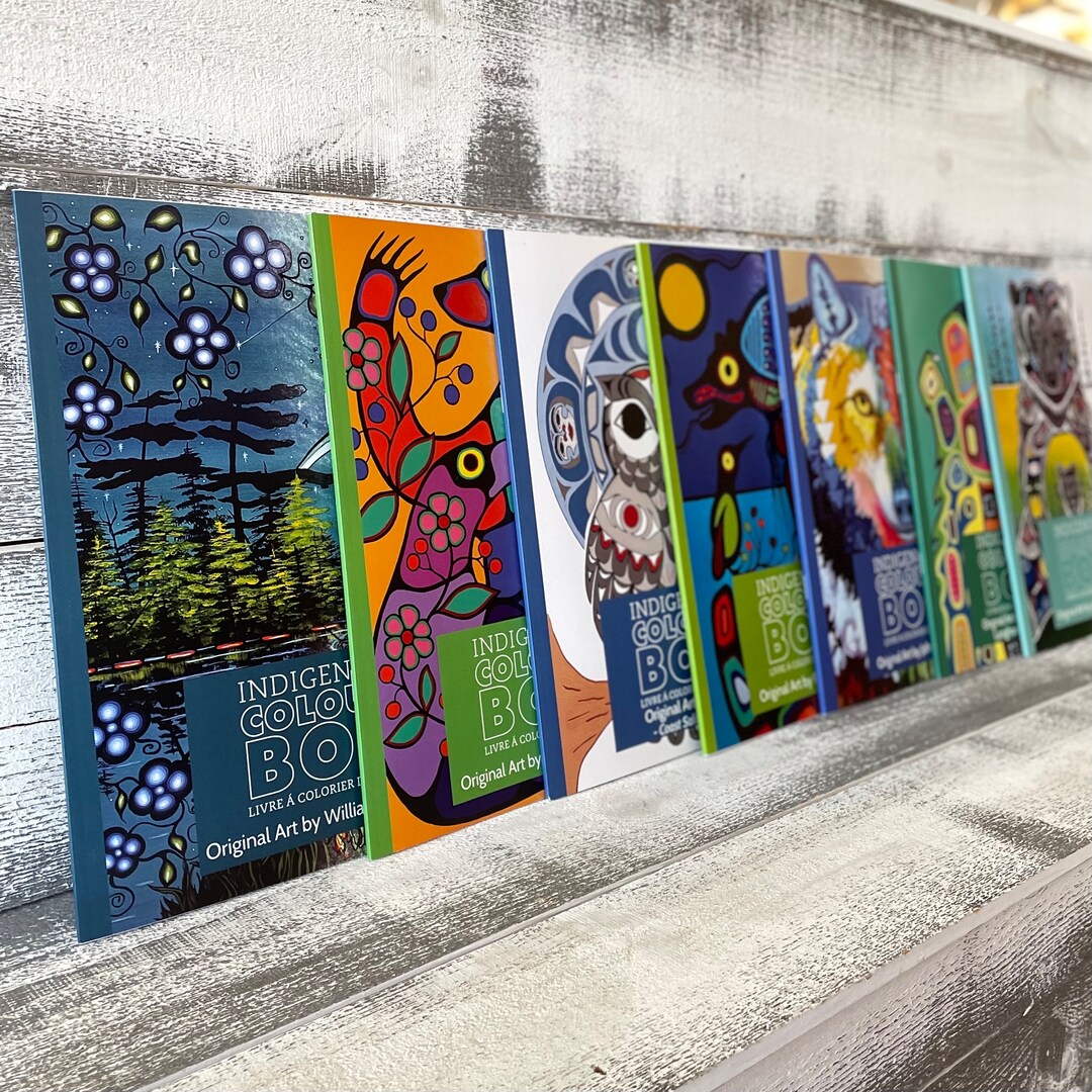 Authentic Indigenous Art Coloring Book; Catalog #3 - Etsy