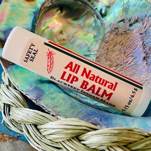 Authentic Native Made Lip Balm and Lip Butter; Sweetgrass, Rosehip ...