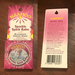 Authentic Native Made Balms for Children Naamoo Blackfeet Made: Red ...